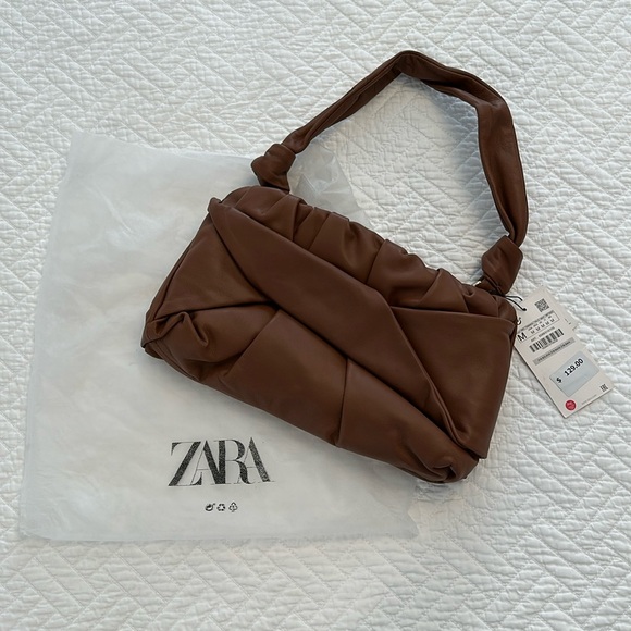 Zara | Bags | Nwt Zara Leather Shoulder Bag | Poshmark